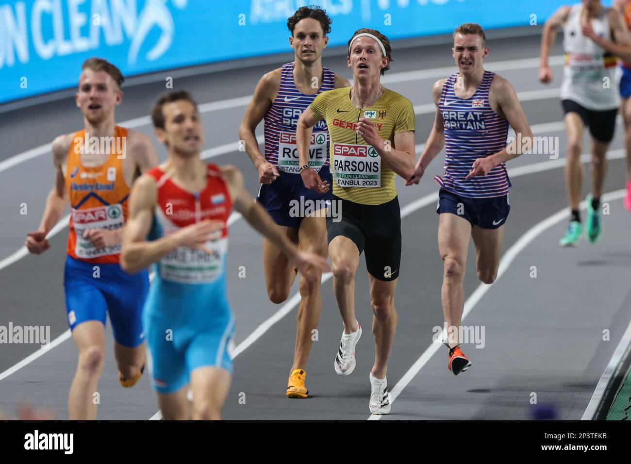 Istanbul, Turkey. 05th Mar, 2023. Athletics/indoor: 3000 meters men ...