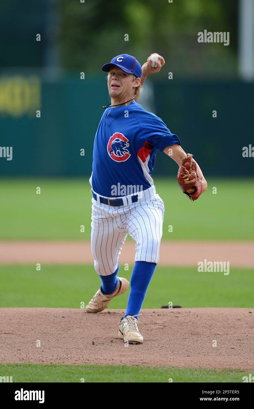 Pitcher Jonah Patten (28) of Norwell High School in Ossian, Indiana ...