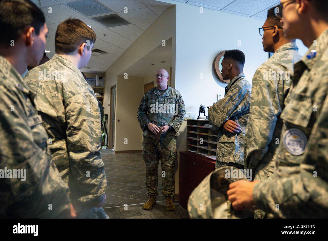 U.S. Air Force Master Sgt. Richard Cleary, 23rd Civil Engineer Squadron ...