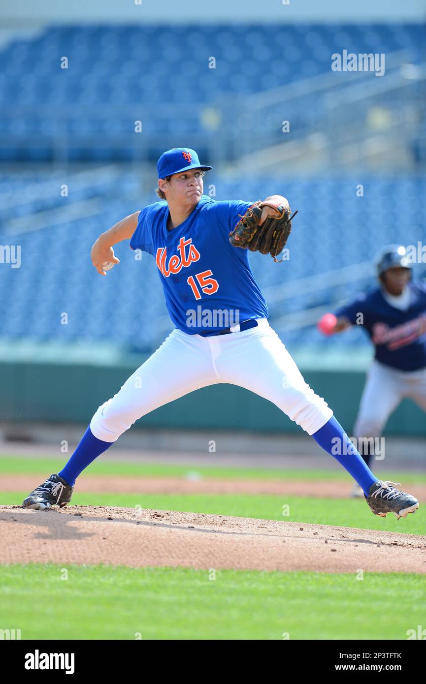 Pitcher John Ray (15) of Christian Brothers High School in Southhaven ...