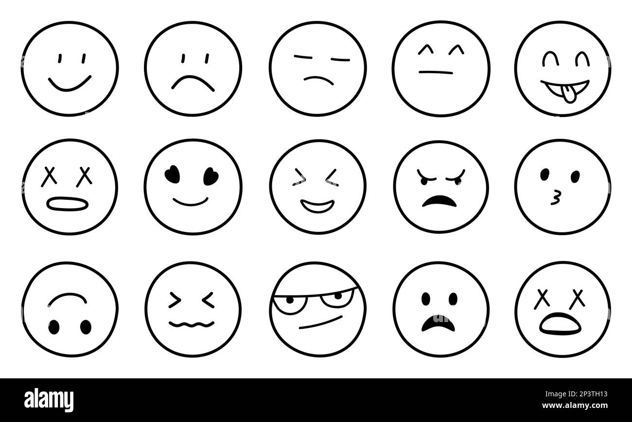 Emojis vector hi-res stock photography and images - Alamy