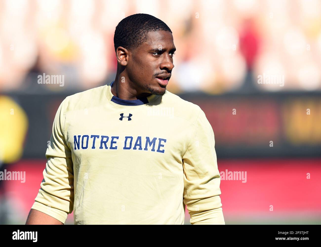 29 November 2014: Notre Dame starting quarterback (5) Everett Golson ...