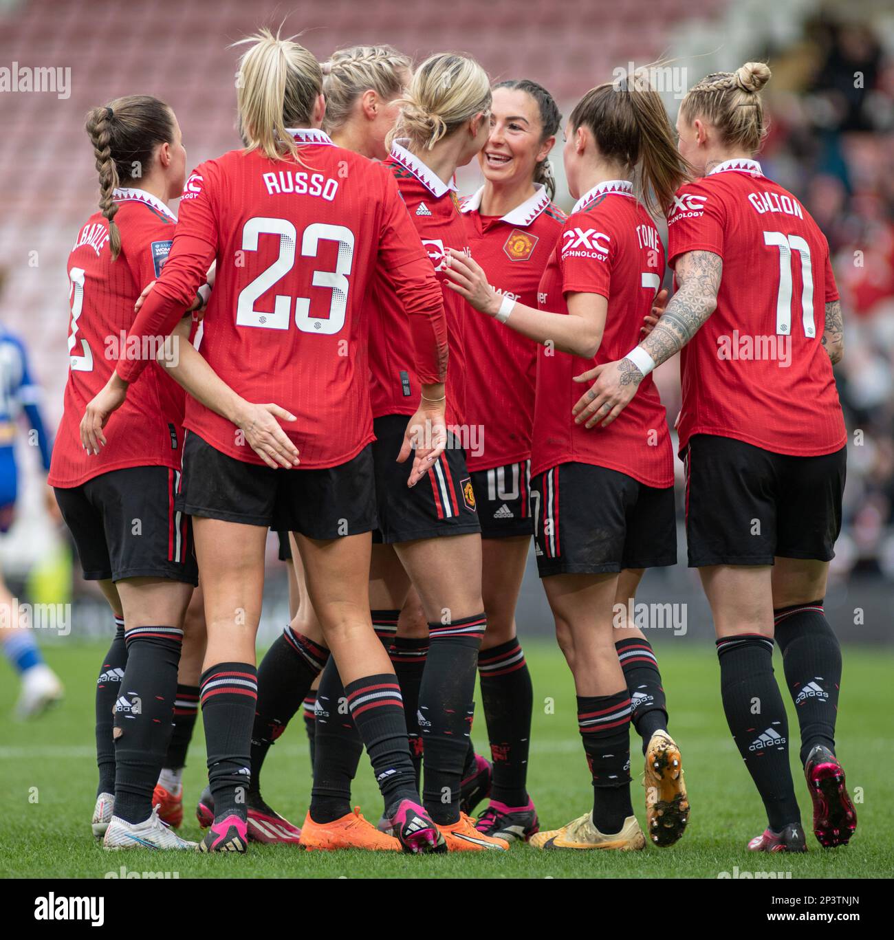 Leigh Sport Village, Leigh, Greater Manchester, England 5th March 2023 ...