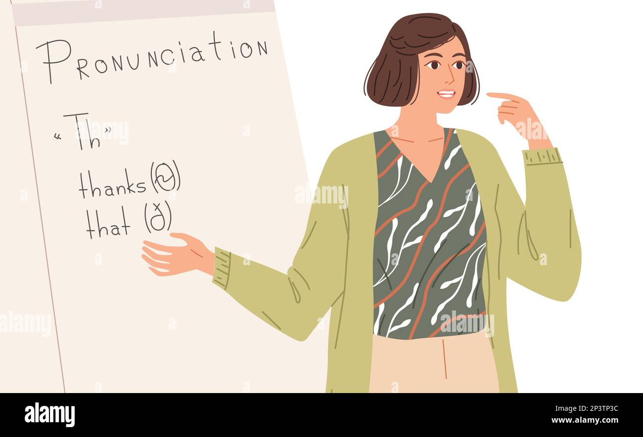 How to talk correctly Stock Vector Images - Alamy