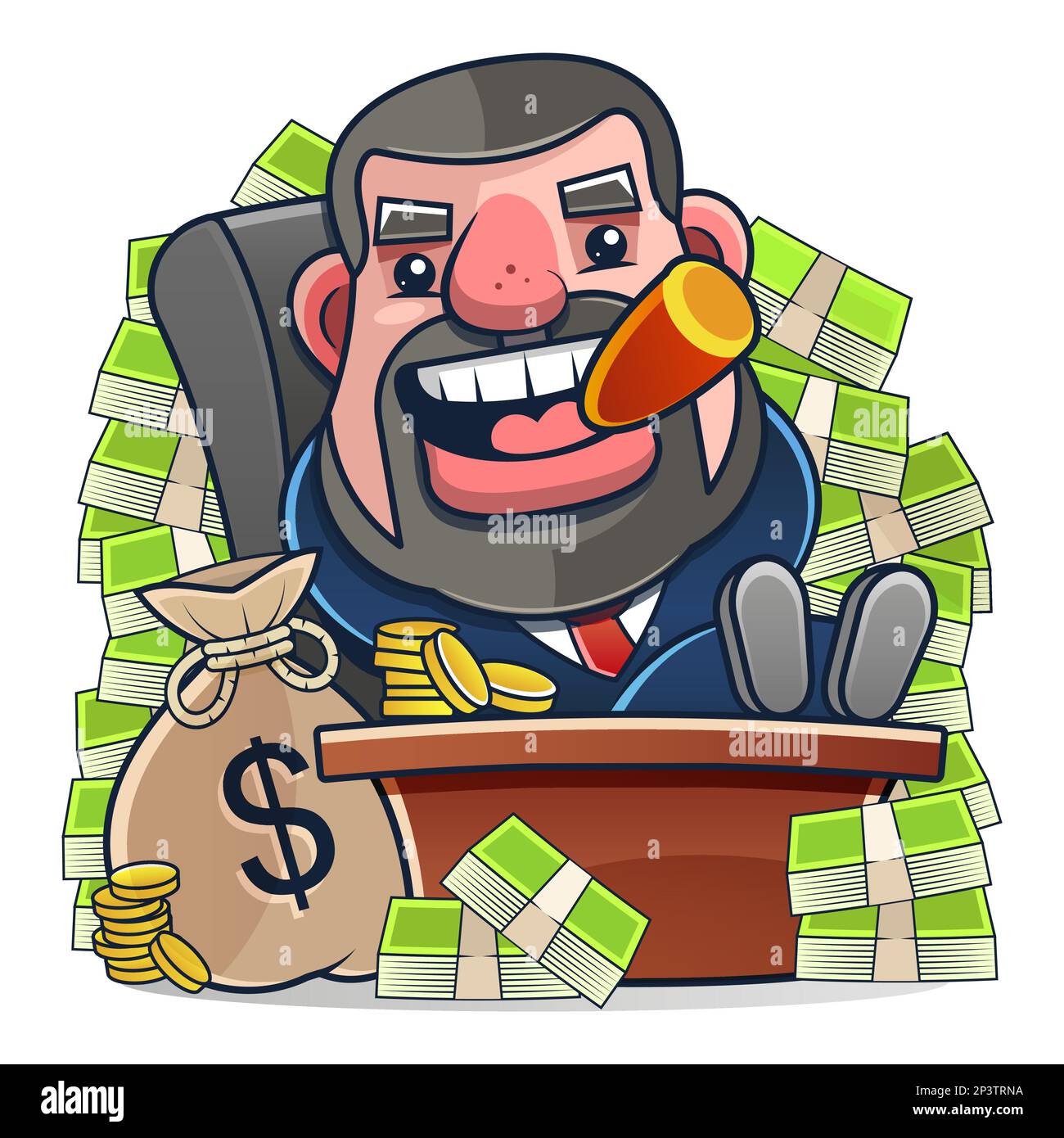 Mafia man silhouette. Vector emblem for male store, a barber shop ...