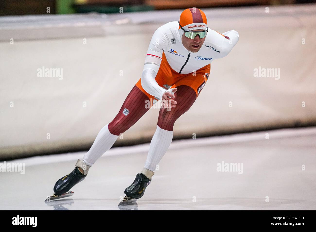 ENSCHEDE, NETHERLANDS - MARCH 5: Homme Jan de Groot competing on the ...