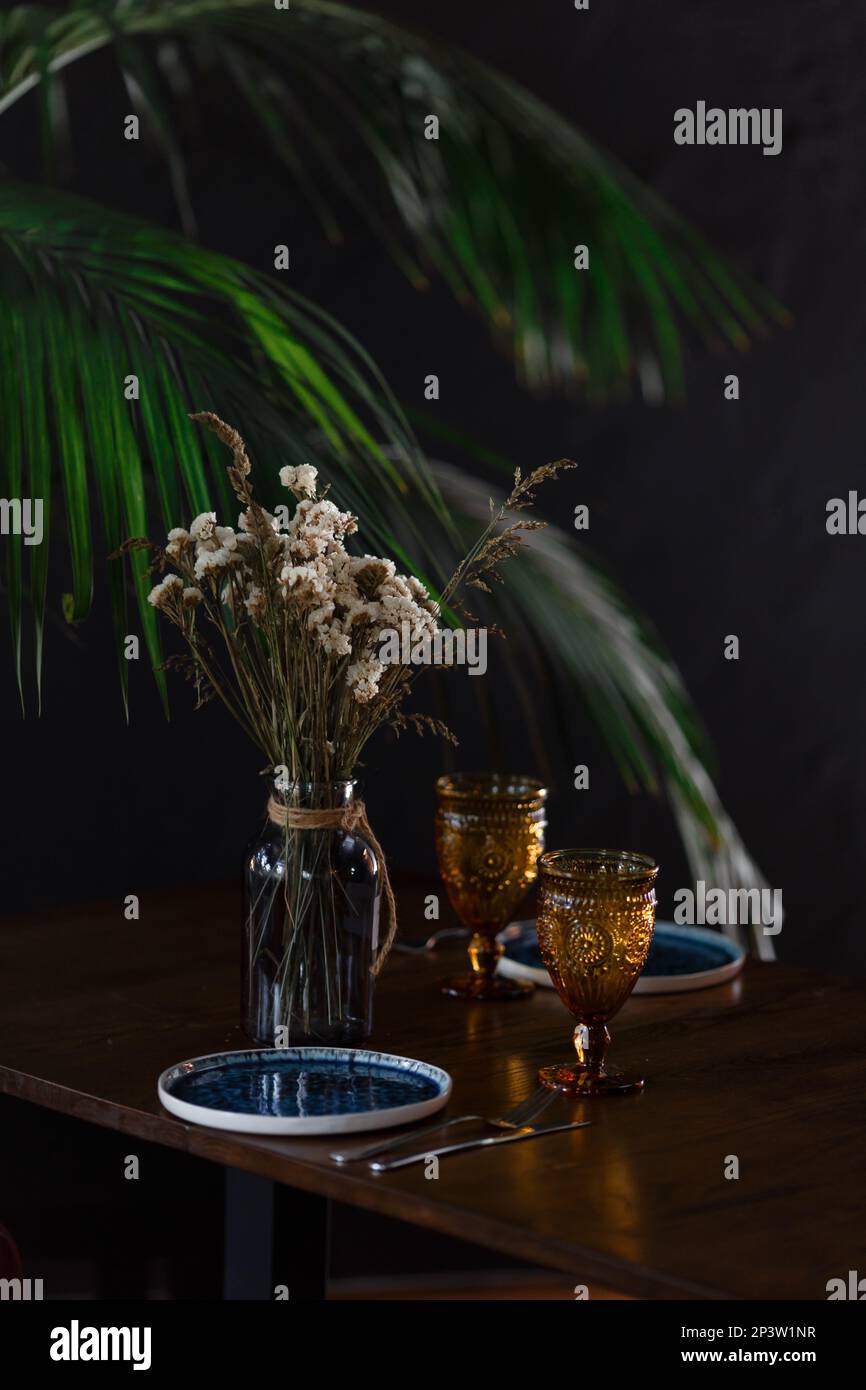 Interior design of a Happy Bones style, Coffee shop, cafe. High quality ...