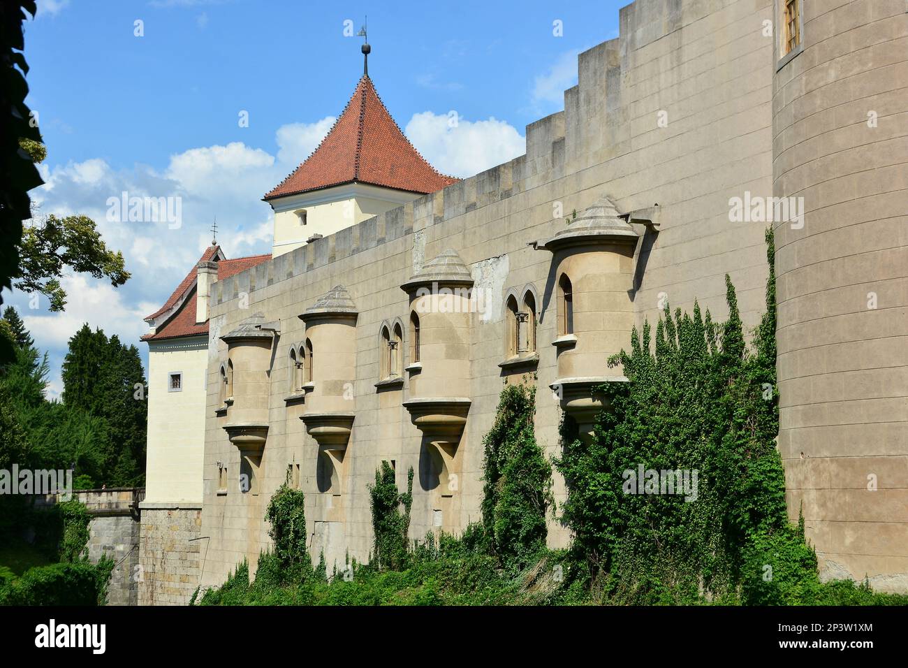 Bojnice Castle, Bojnický zámok, Bajmóci vár, Bojnice, Bajmóc, Trenčín ...