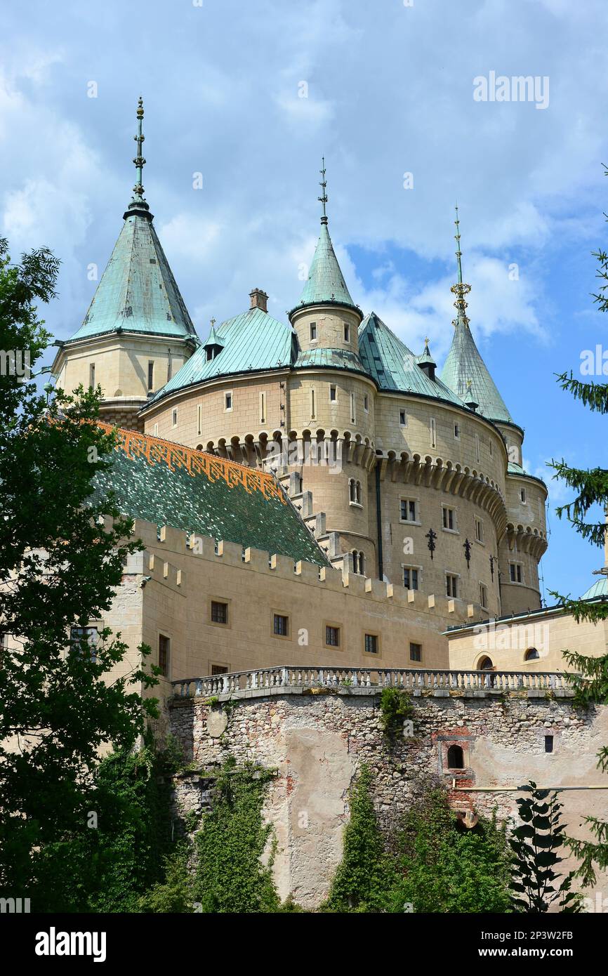 Bojnice Castle, Bojnický zámok, Bajmóci vár, Bojnice, Bajmóc, Trenčín ...