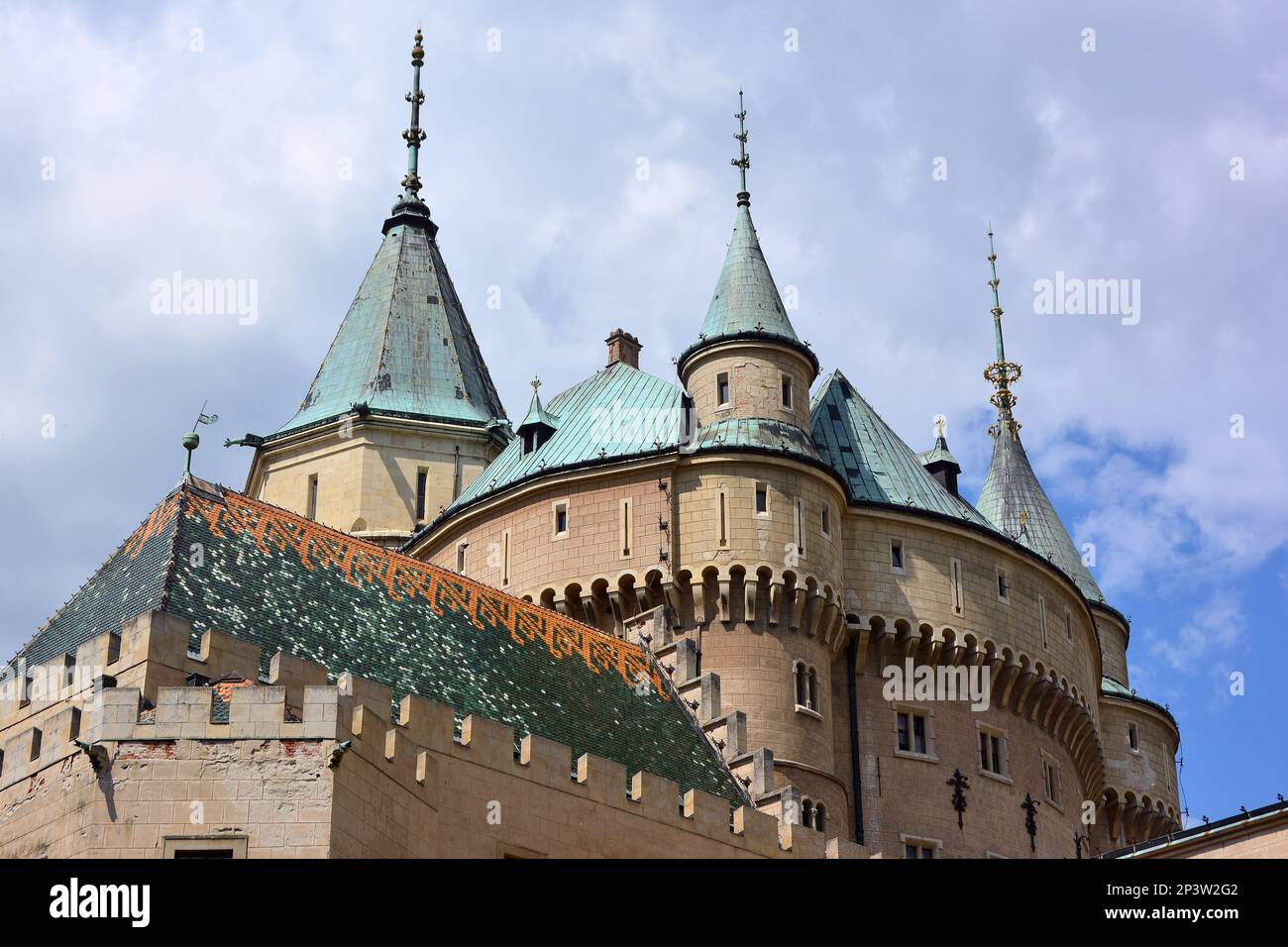 Bojnice Castle, Bojnický zámok, Bajmóci vár, Bojnice, Bajmóc, Trenčín ...