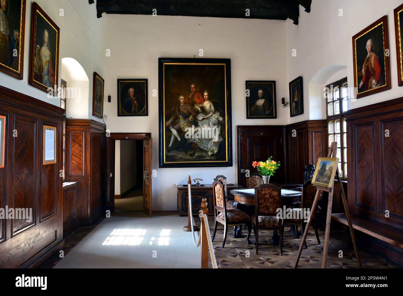 interior, Bojnice Castle, Bojnický zámok, Bajmóci vár, Bojnice, Bajmóc ...