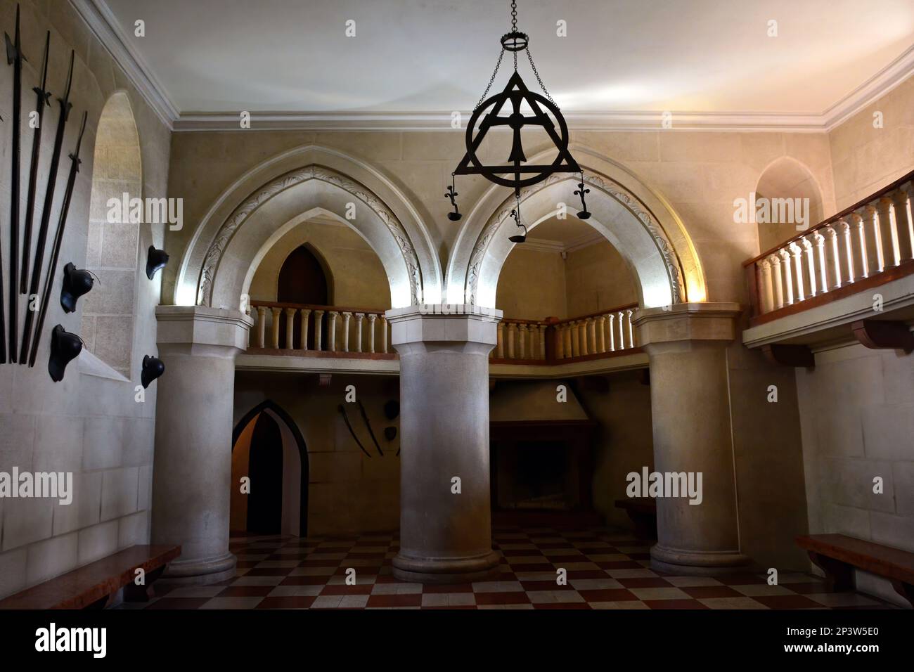 interior, Bojnice Castle, Bojnický zámok, Bajmóci vár, Bojnice, Bajmóc ...