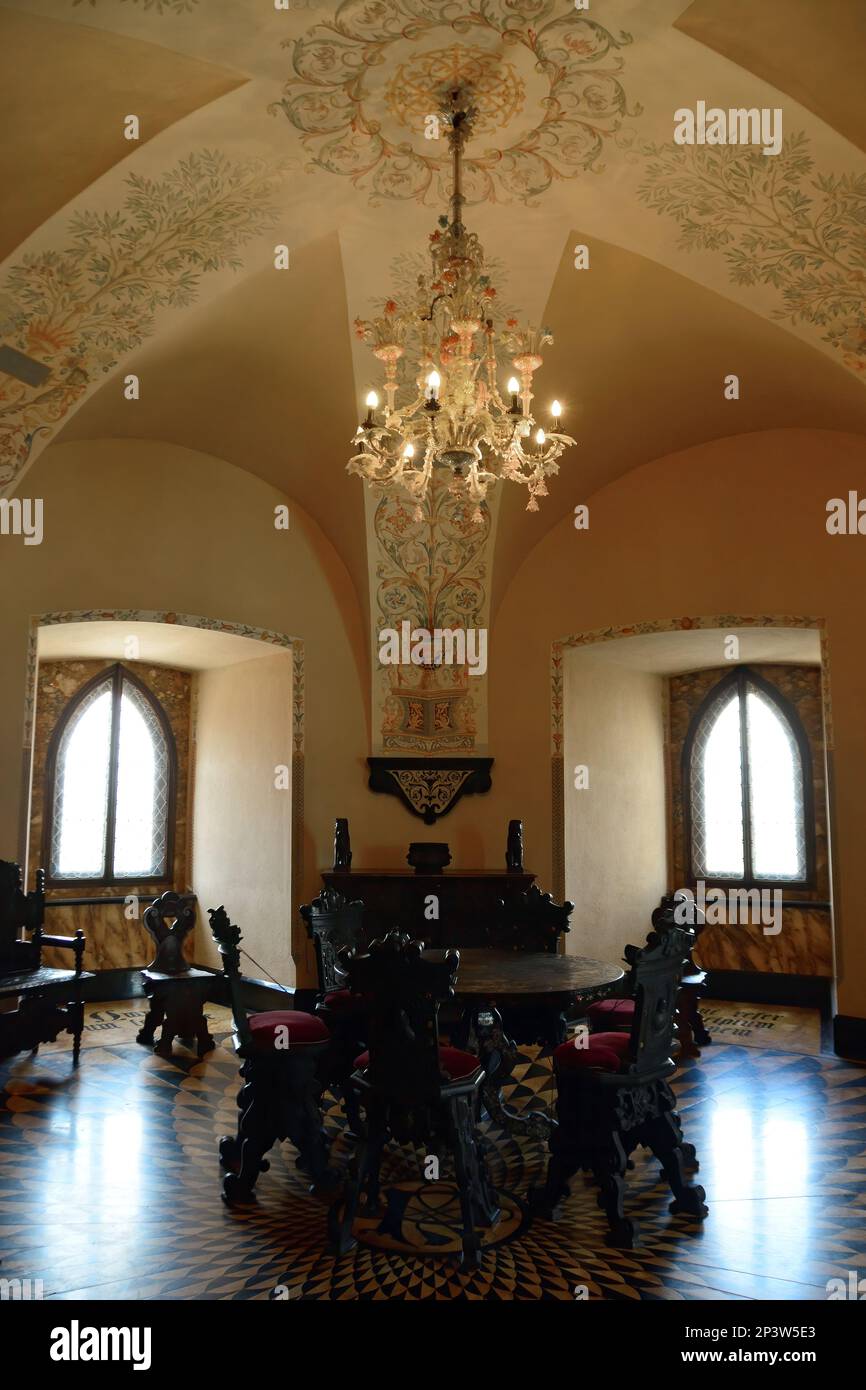 interior, Bojnice Castle, Bojnický zámok, Bajmóci vár, Bojnice, Bajmóc ...