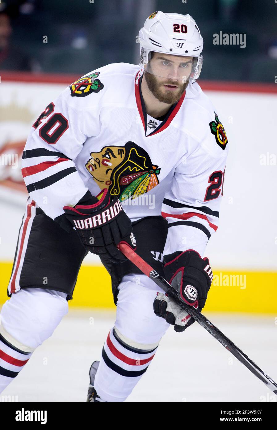 NHL profile photo on Chicago Blackhawks' Brandon Saad during a game ...