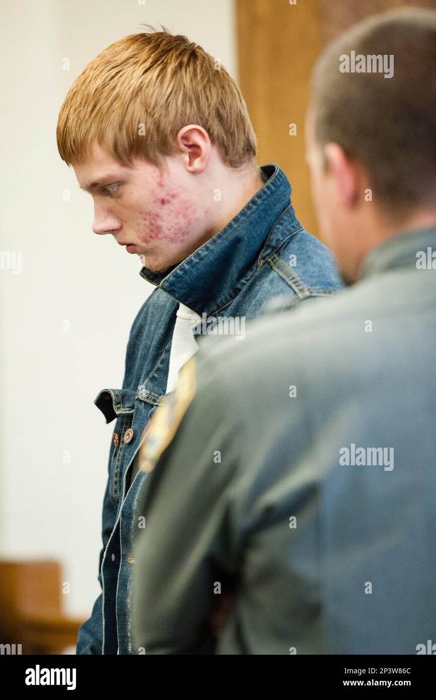 Nicholas Hulme, of Torrington, Conn., makes his first court appearance ...