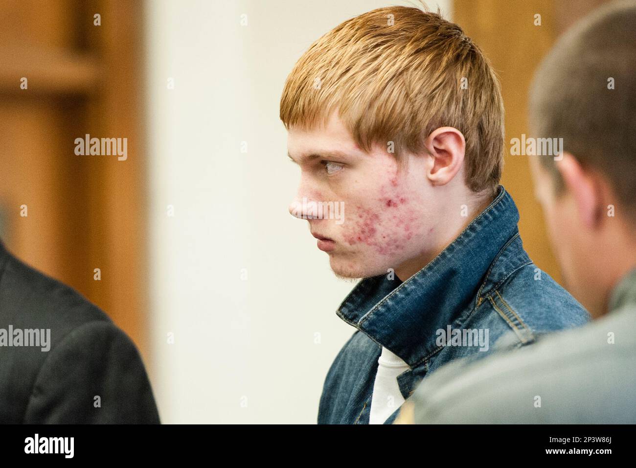 Nicholas Hulme, of Torrington, Conn., makes his first court appearance ...
