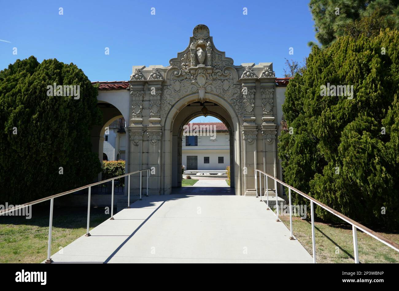 Long Beach, California, USA 2nd March 2023 Forest Lawn Long Beach ...