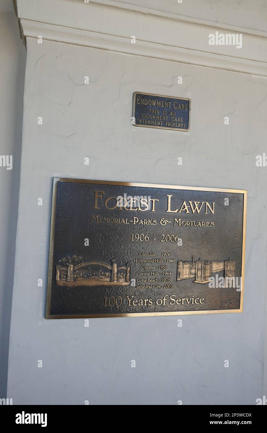 Long Beach, California, USA 2nd March 2023 Forest Lawn Long Beach ...