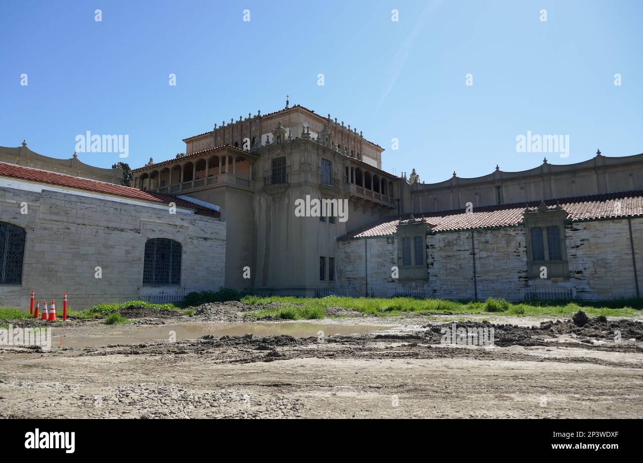 Long Beach, California, USA 2nd March 2023 Forest Lawn Long Beach ...