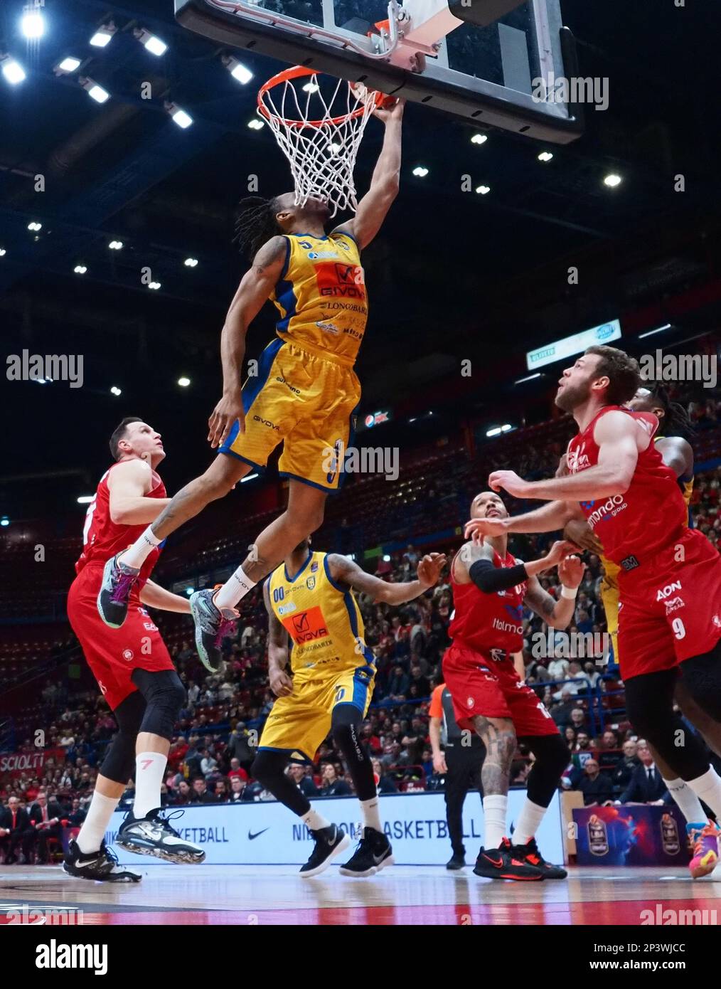March 5, 2023, Milan, Italy: Milan, Italy, Mediolanum Forum, March 05 ...