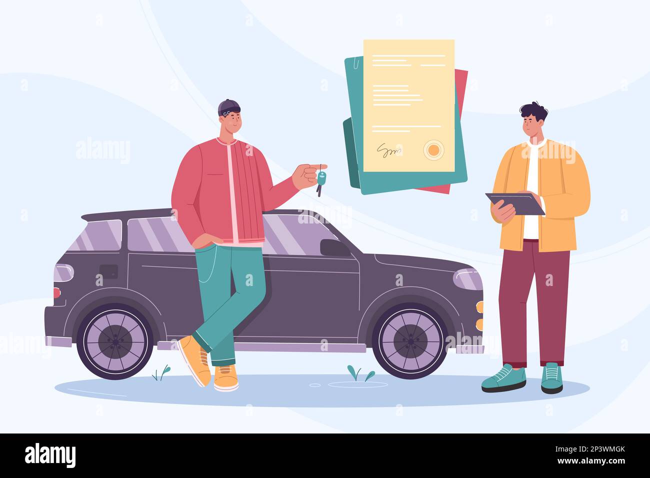 Car dealership chain Stock Vector Images - Alamy