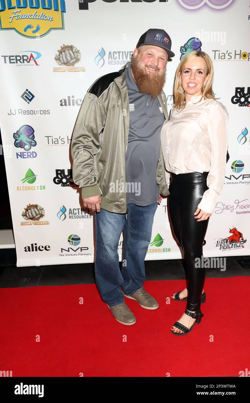 Las Vegas, Nevada, USA. 04th Mar, 2023. Roy Nelson and Jessy Nelson at ...