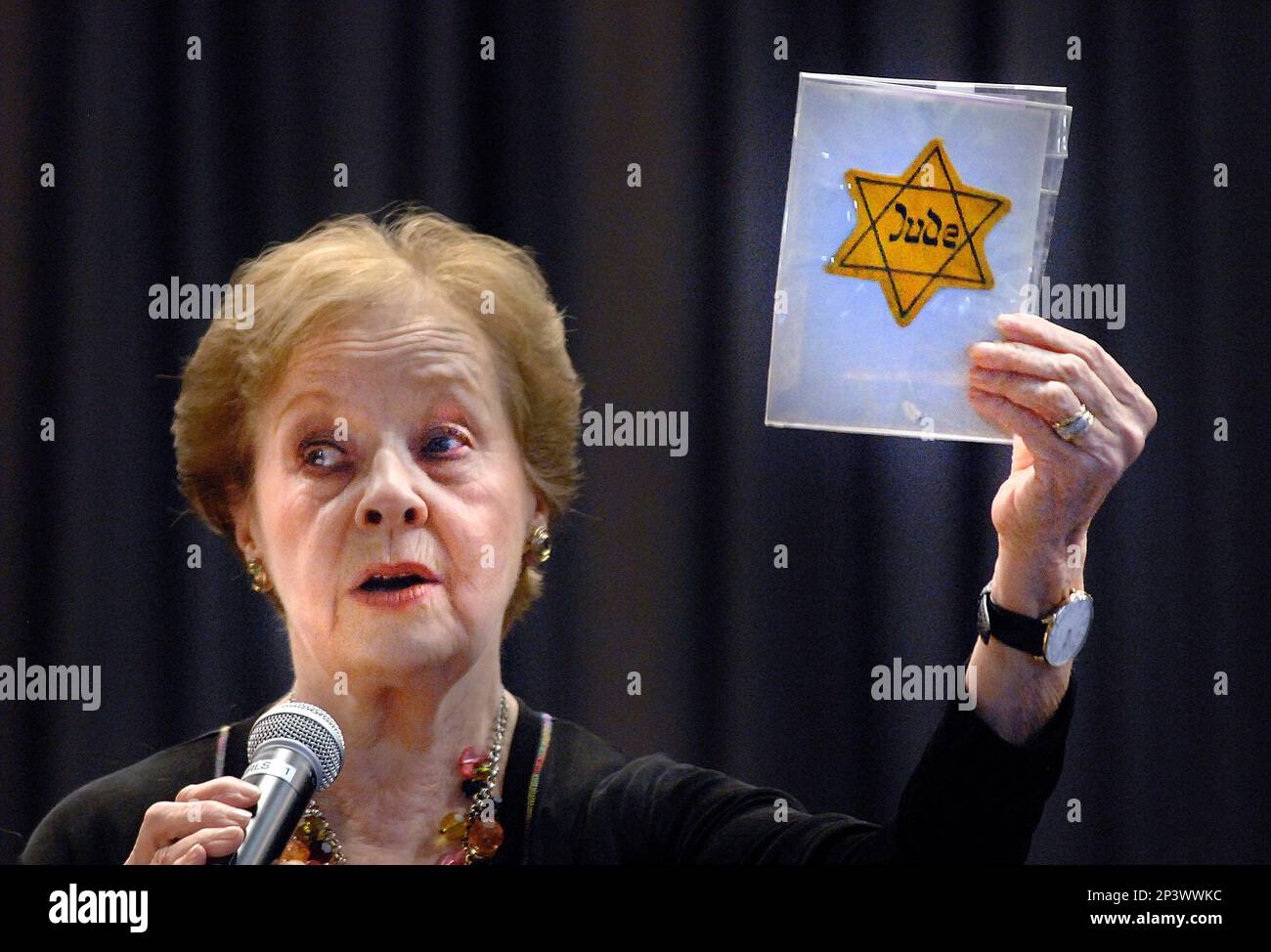 In this Oct. 29, 2014 photo, Holocaust survivor Marion Blumenthal Lazan ...