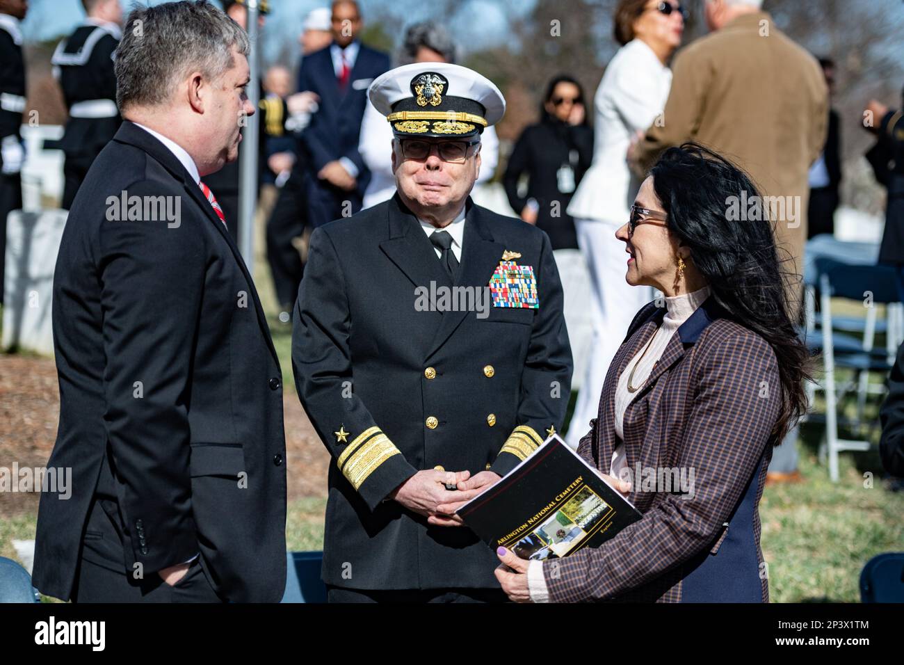 (From left to right) William Bosanko, chief operating officer, U.S ...