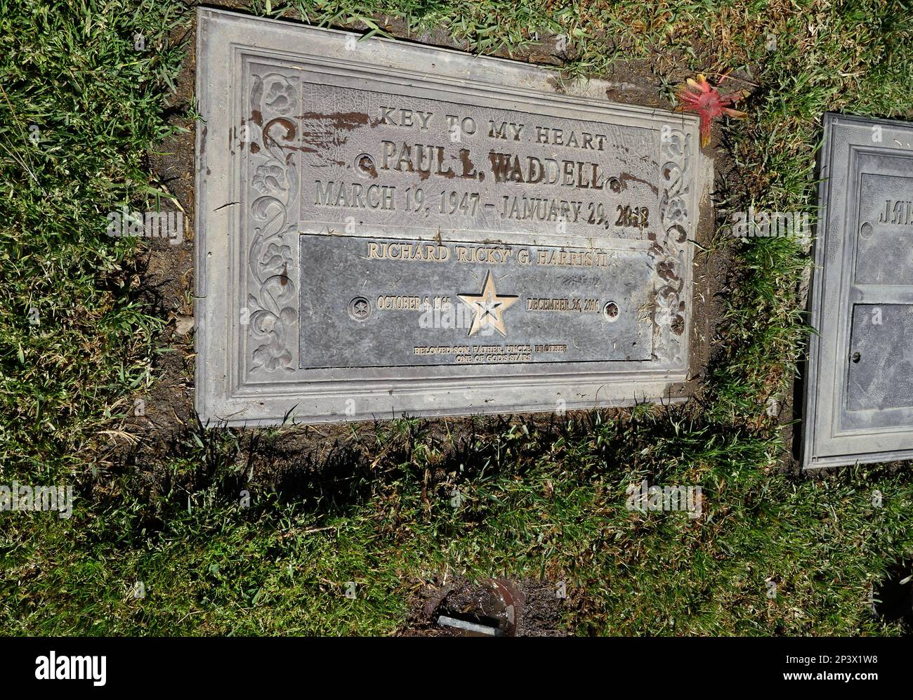 Long Beach, California, USA 2nd March 2023 Actor Ricky Harris Grave in ...