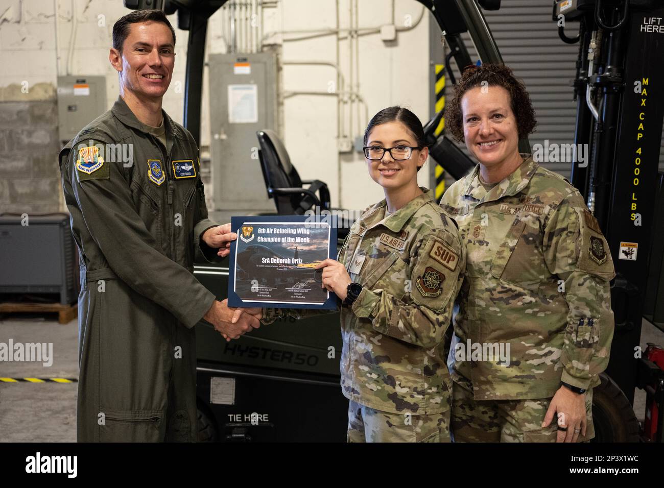 U.S. Air Force Senior Airman Deborah Ortiz Yi, 6th Logistics Readiness ...
