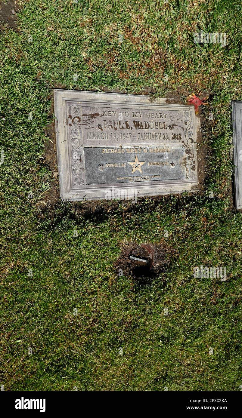 Long Beach, California, USA 2nd March 2023 Actor Ricky Harris Grave in Benevolence section at ...
