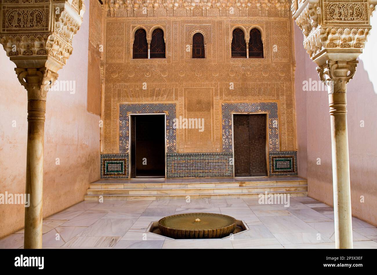 `Cuarto Dorado´,gold room, Nazaries palaces, Alhambra, Granada ...