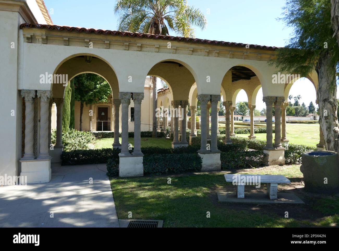 Long Beach, California, USA 2nd March 2023 Forest Lawn Long Beach ...