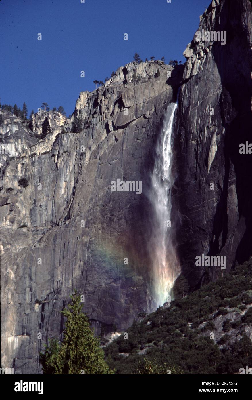 Yosemite National Park. CA. USA 1984. Yosemite Upper, Middle and Lower ...