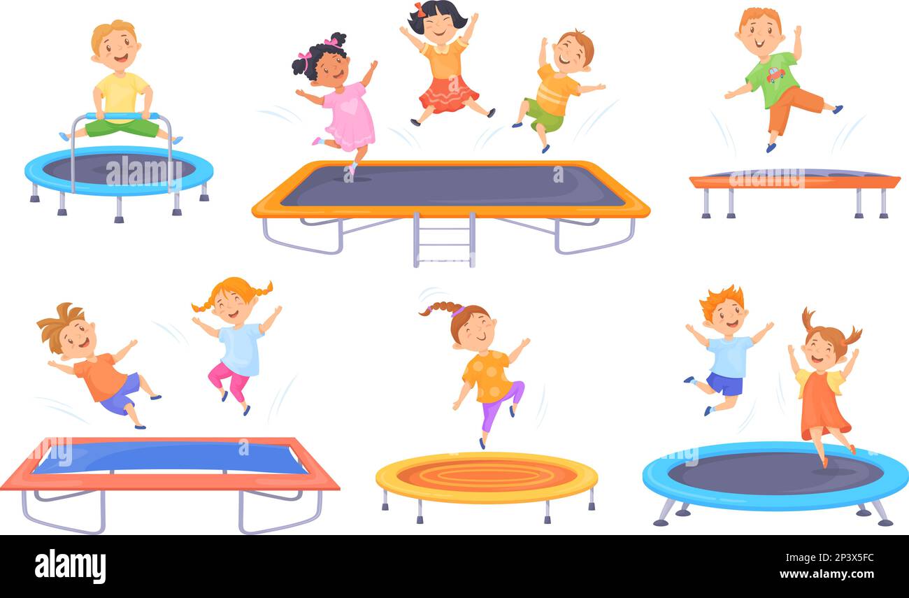 Energetic Kids Clipart