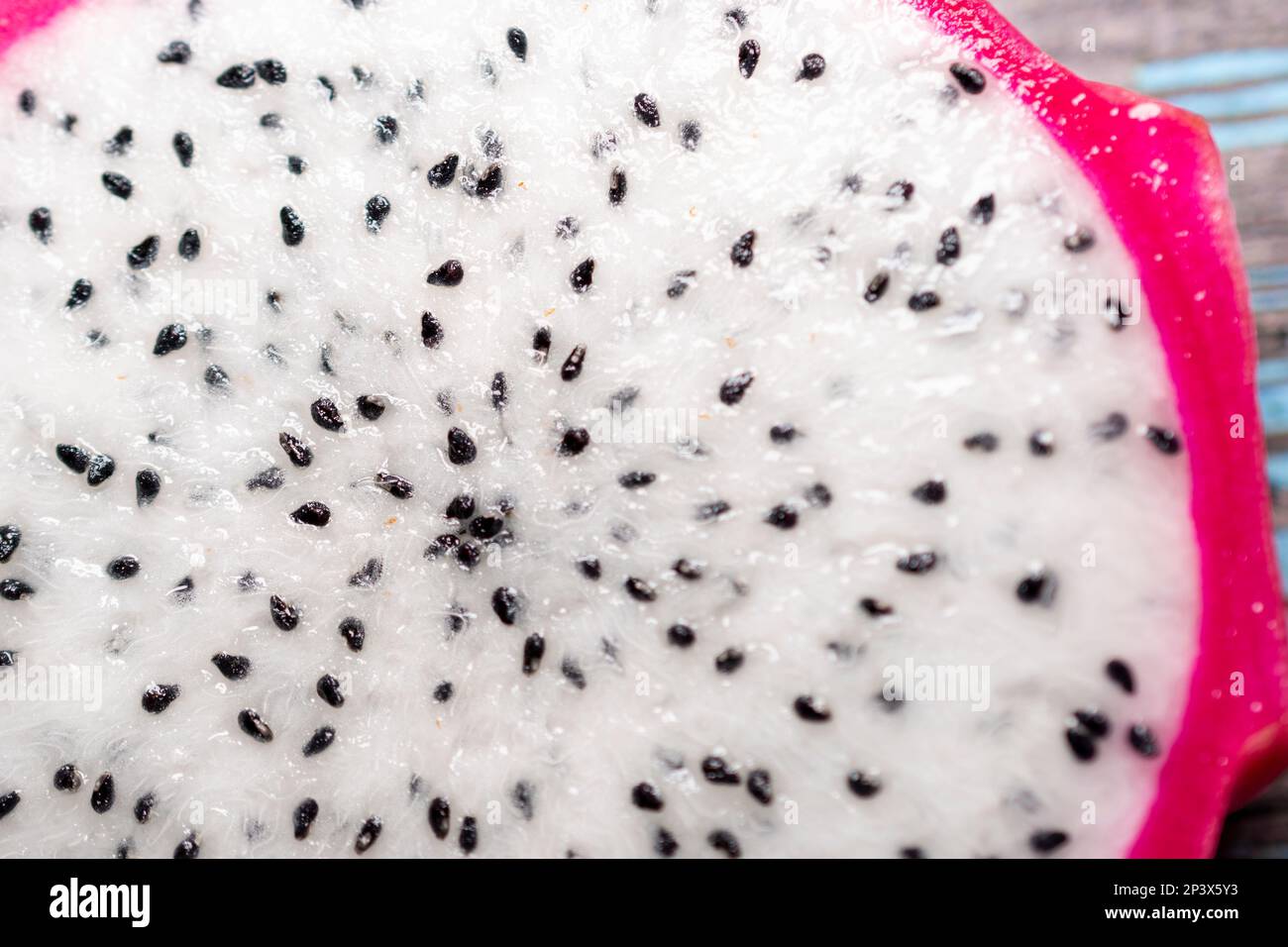 Dragon fruit close up Stock Photo - Alamy