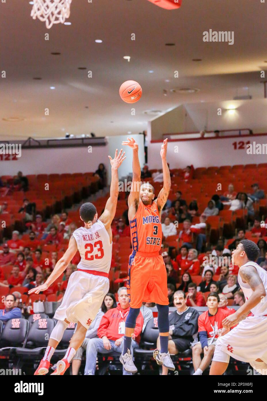 November 22, 2014: Morgan State Bears guard Rasean Simpson (3) during ...