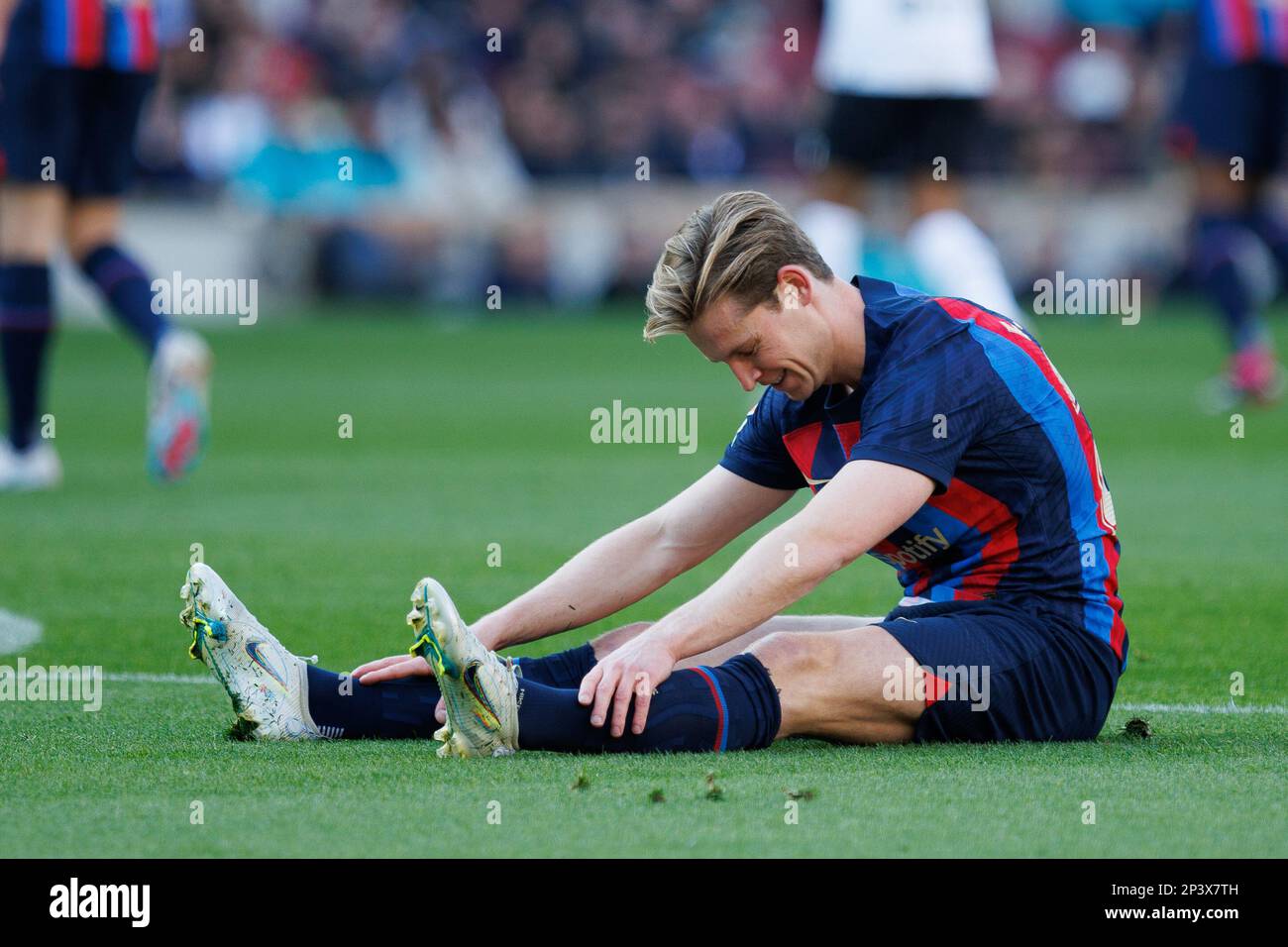 Barcelona, Spain. 5th Mar, 2023. Frenkie De Jong in action during the ...