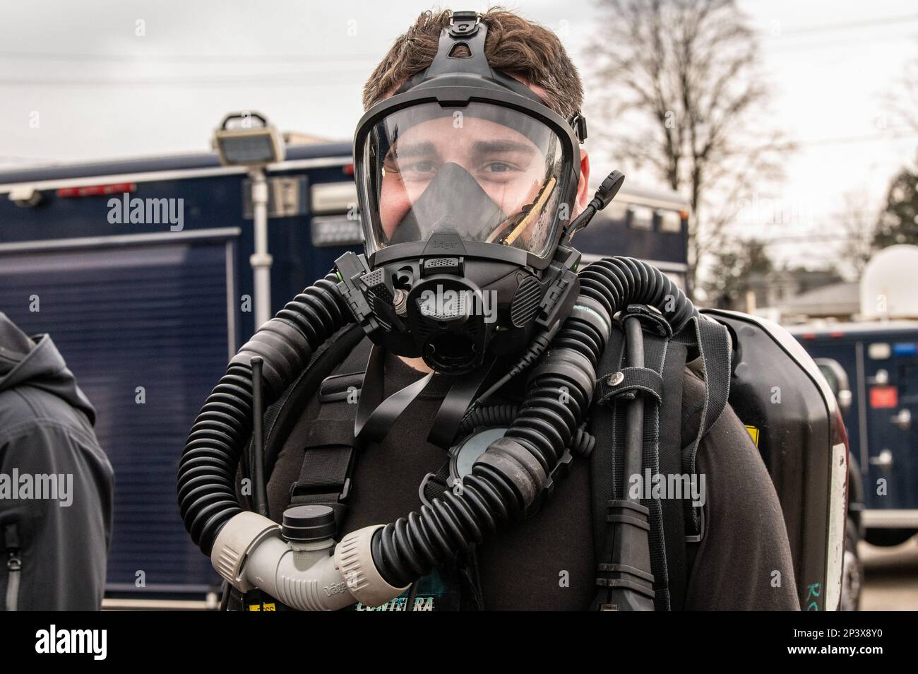 Master Sgt. Jaron Ross of the Ohio National Guard's 52nd Civil Support ...