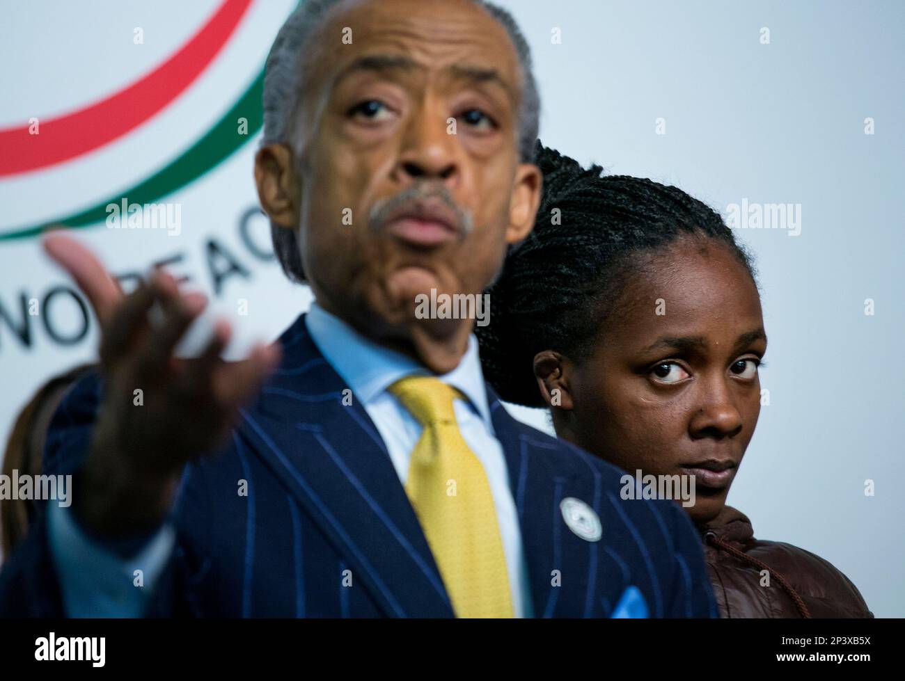 Kimberly Michelle Ballinger, domestic partner of Akai Gurley, who was ...