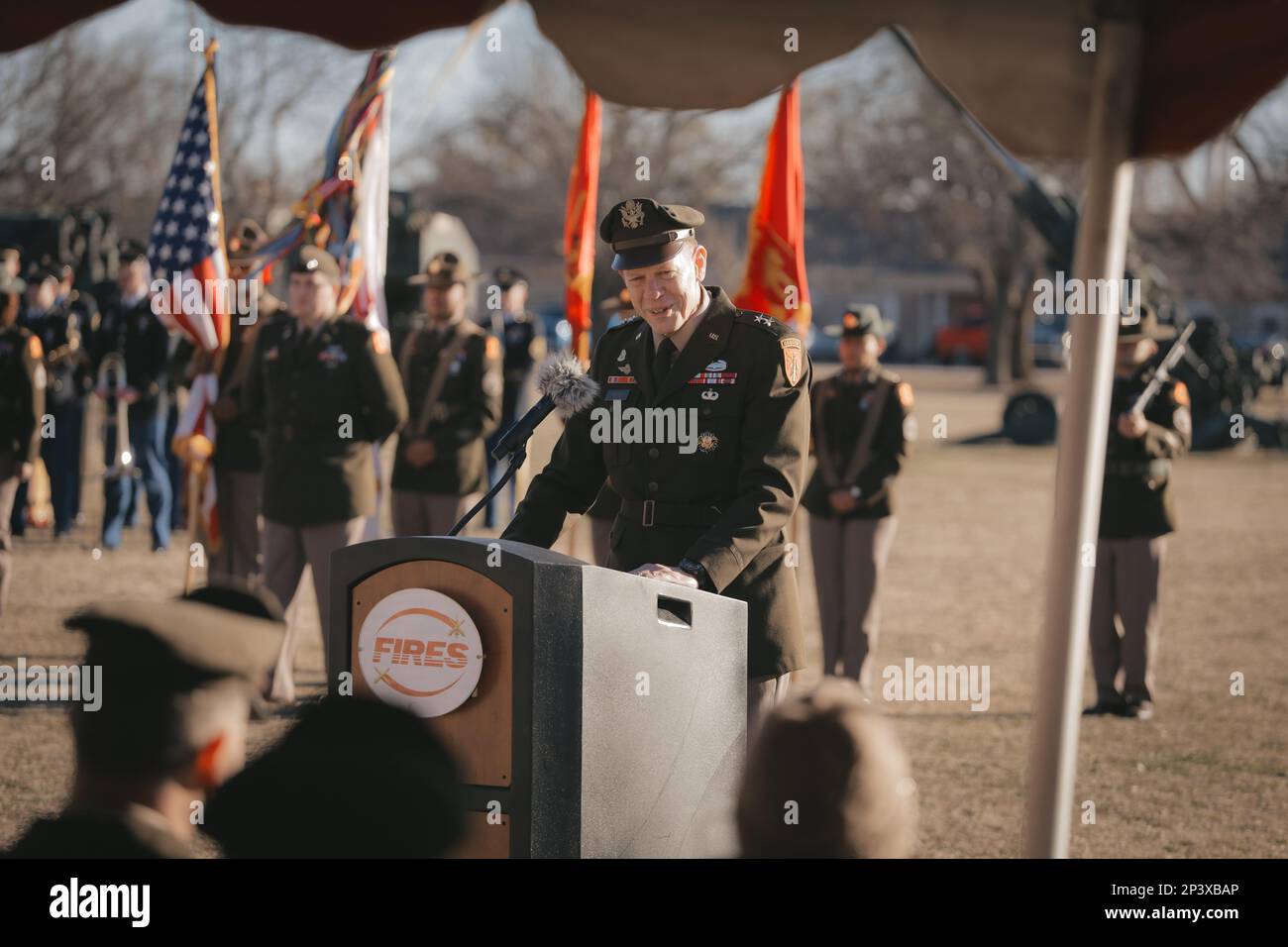 Commandant of the Field Artillery, Col. Shane P. Morgan, was promoted ...