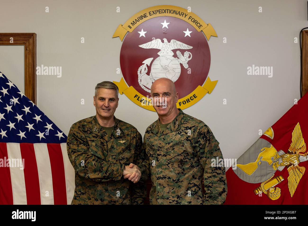 U.S. Marine Lt. Gen. Christopher Mahoney, Deputy Commandant for ...