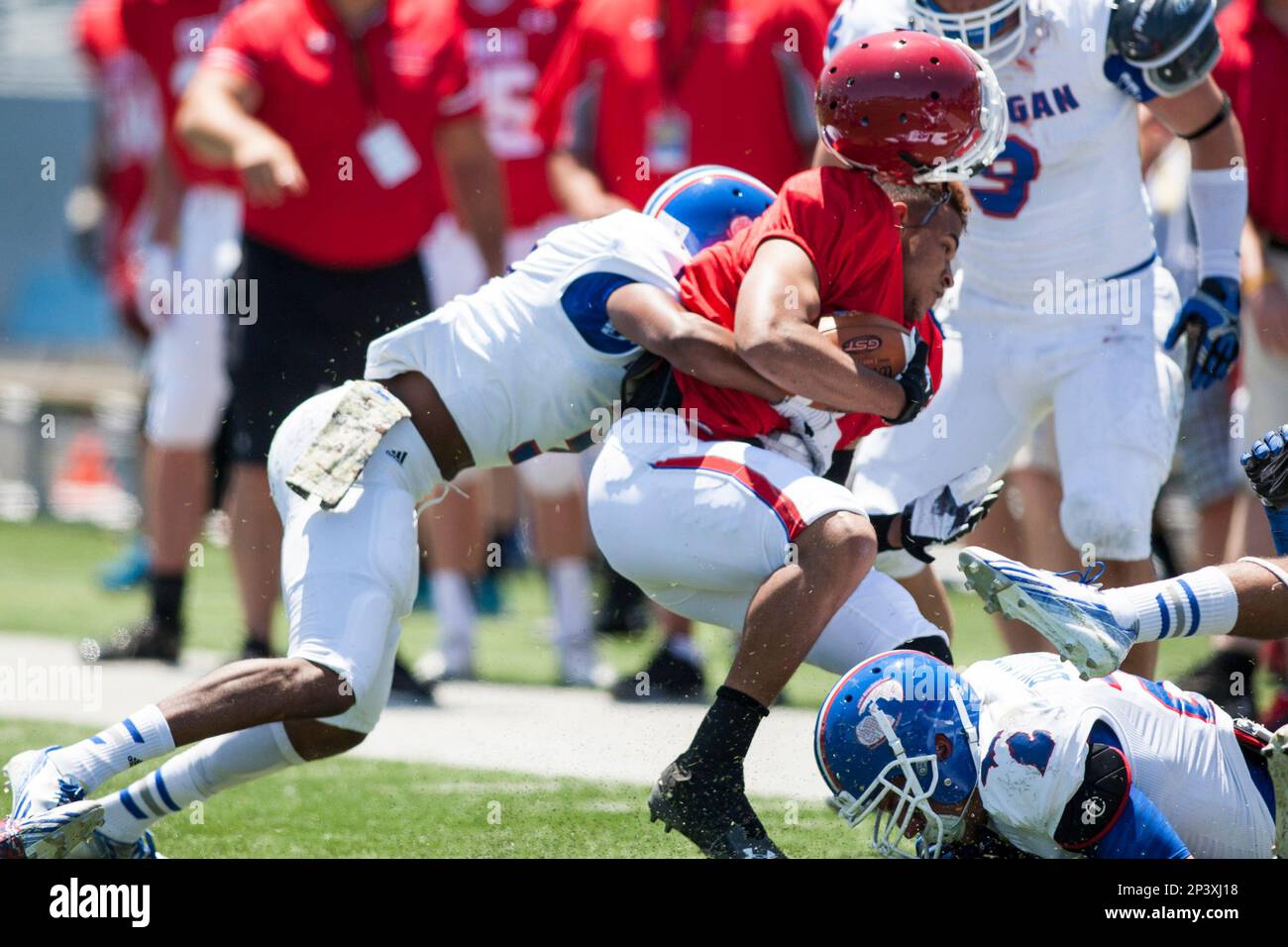 June 14, 2014: Team Michigan defensive back Curtis Brunson (3), an Ohio ...