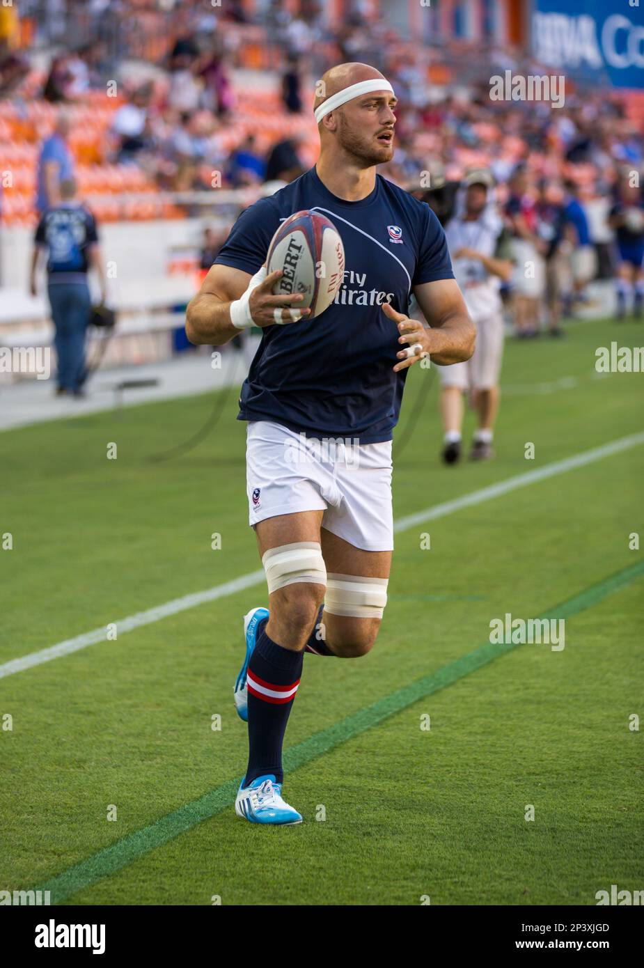 June 7, 2014: USA openside Scott LaValla during the Rugby match ...
