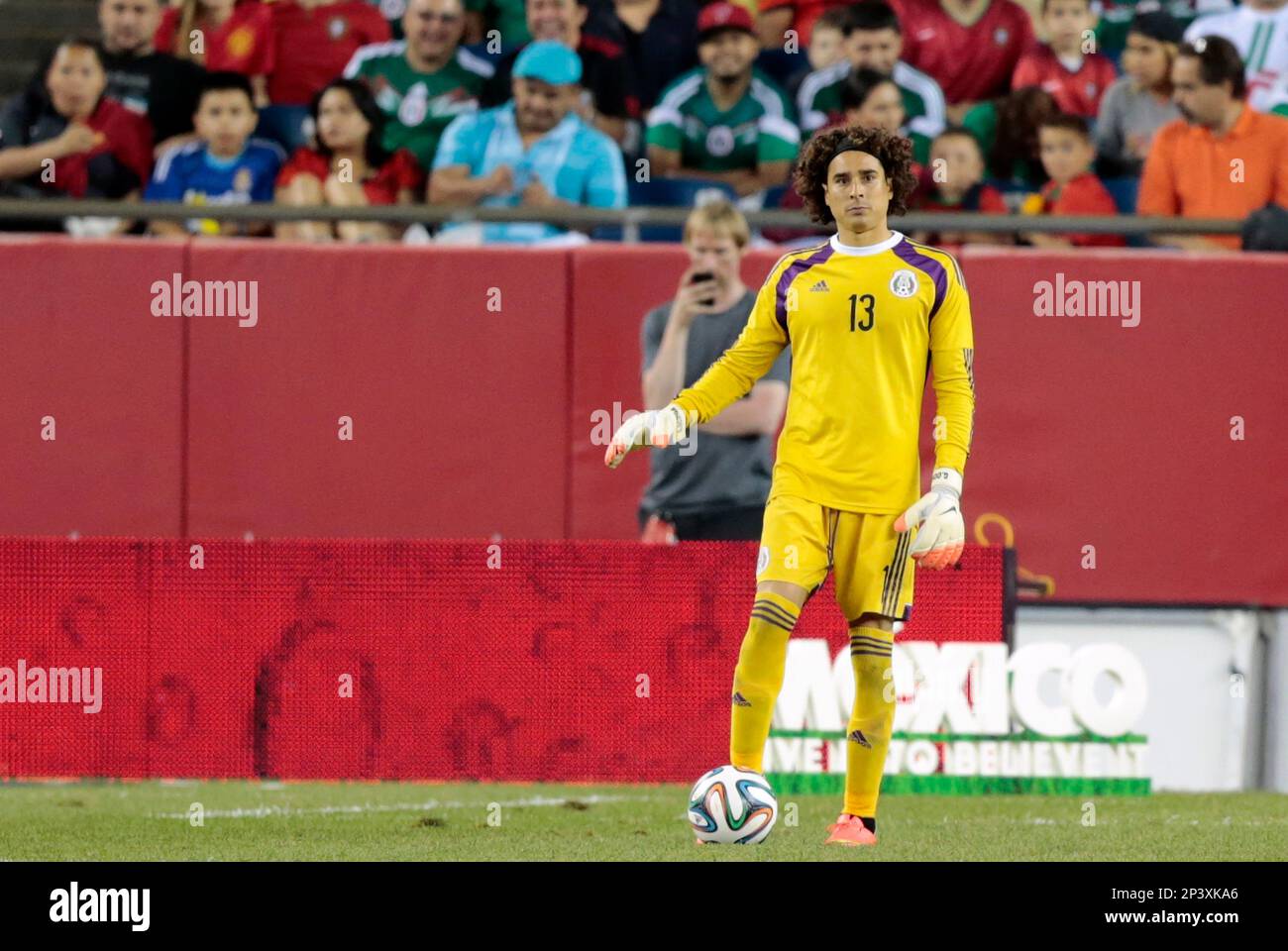 June 6, 2014: Mexico's Guillermo Ochoa (13). The men's national team of ...