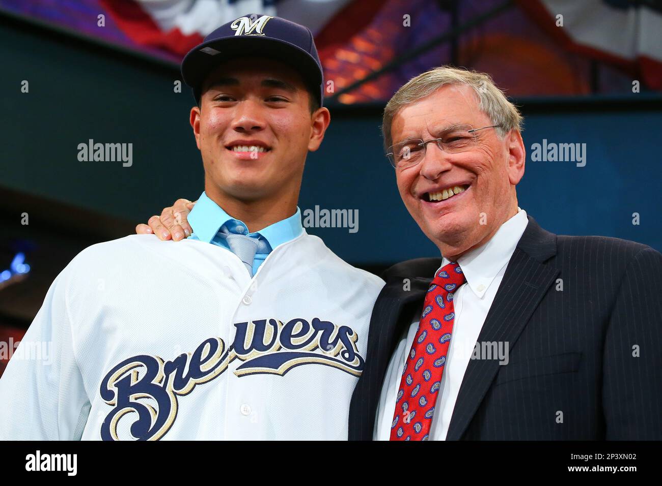 05 JUN 2014: MLB Commissioner Bud Selig with the 12th overall pick in ...