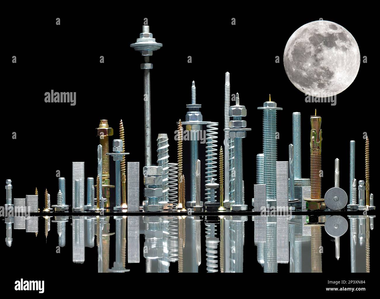 Made from nuts and bolts hi-res stock photography and images - Alamy