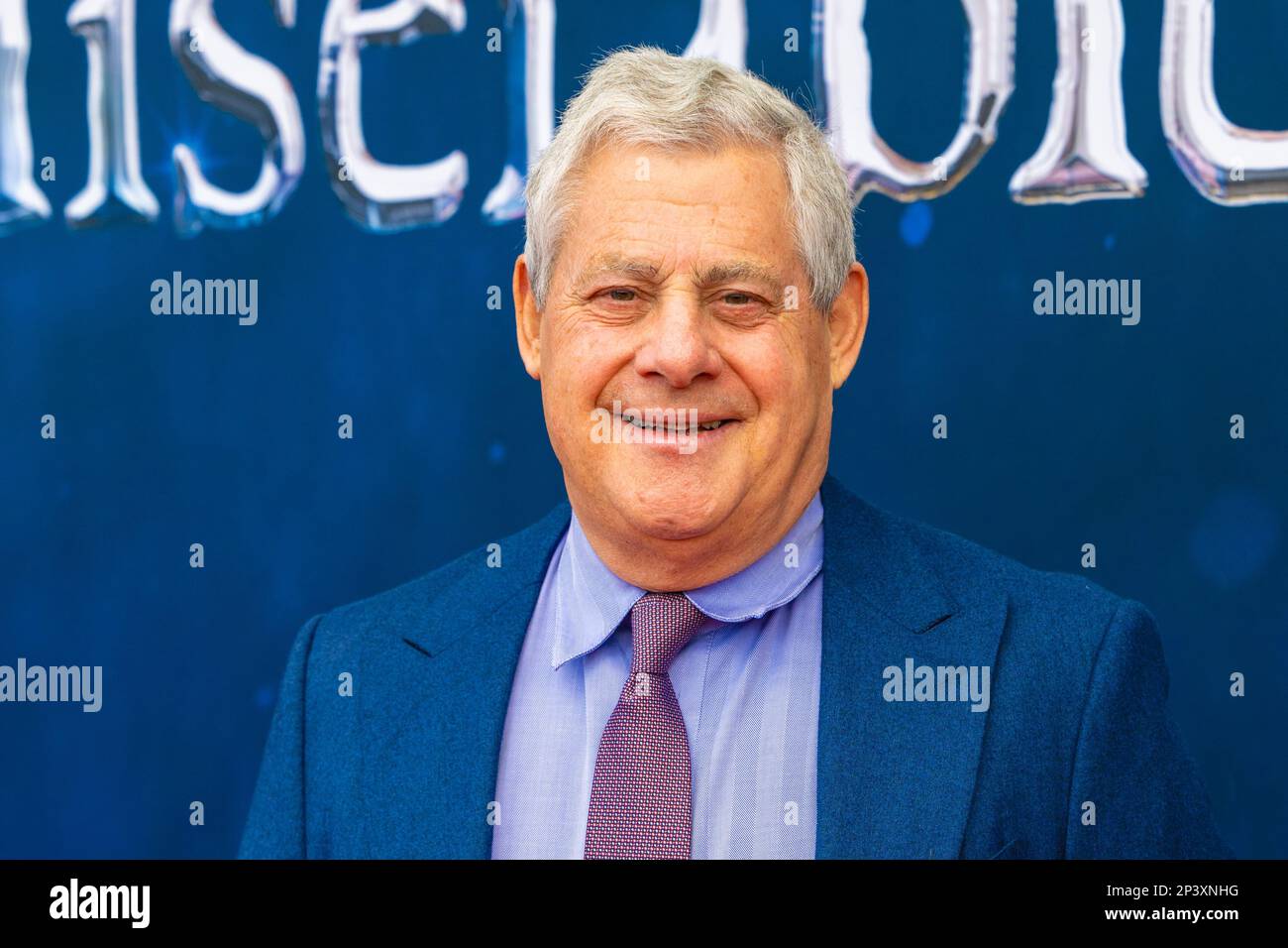 Cameron Mackintosh at the Dutch premiere of Les Miserables (Photo by ...