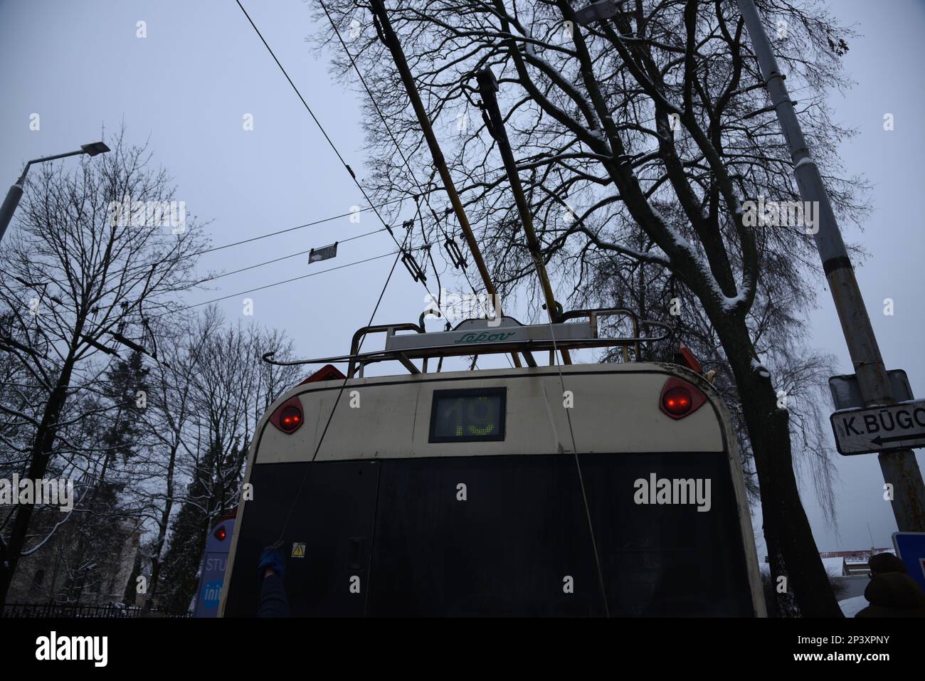 Solaris trollino trolleybus hi-res stock photography and images - Alamy