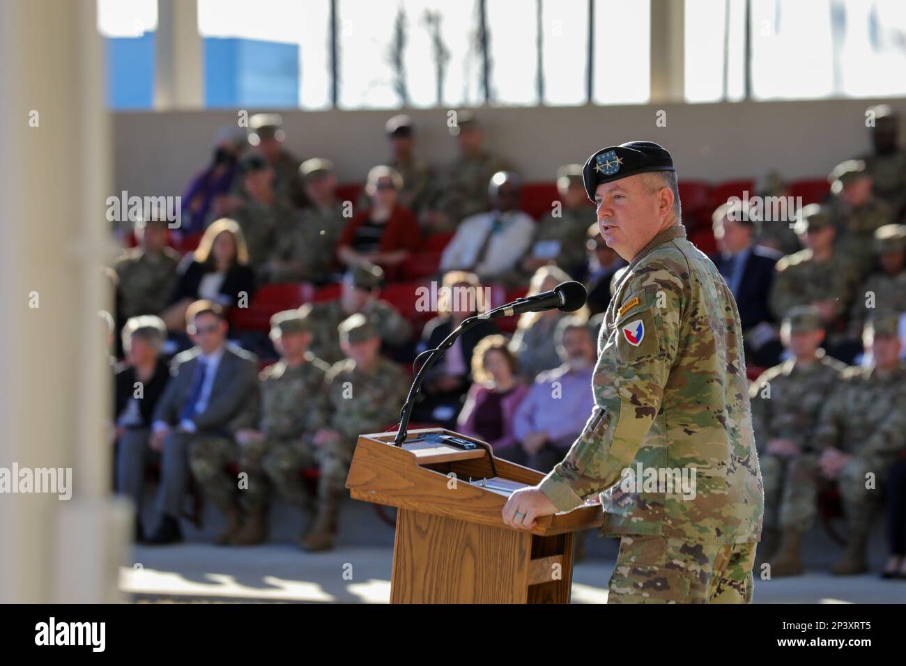 Lt. Gen. Chris Mohan, Army Materiel Command deputy commanding general ...